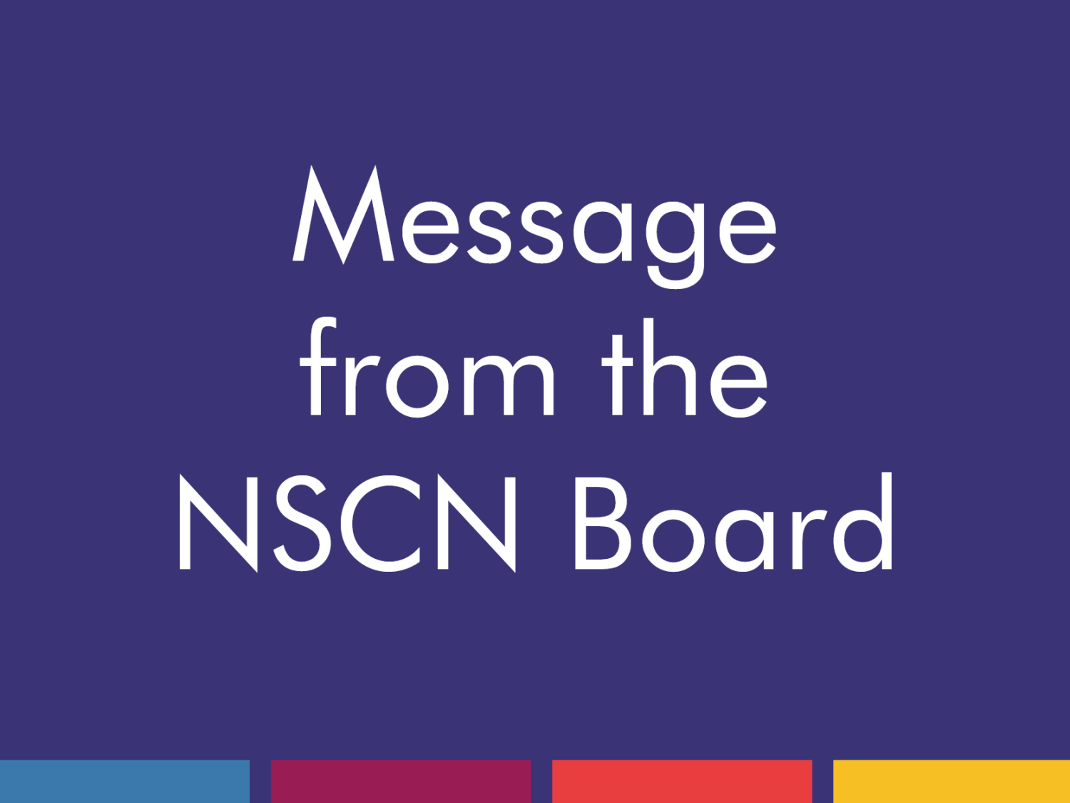 Message from the NSCN Board | Nova Scotia College of Nursing